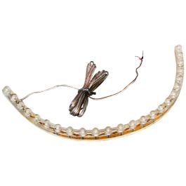 tuyau de lumière led 24cm blanc DMP