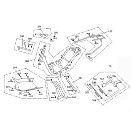 Cadre AGM Retro Extra noir