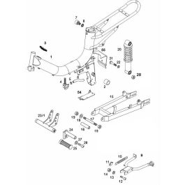 Châssis Tomos Pack'r 2 temps