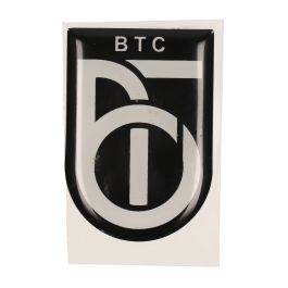 Autocollant BTC 3D logo original