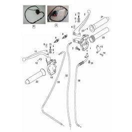 Pièces de direction Tomos Pack'r 2 temps